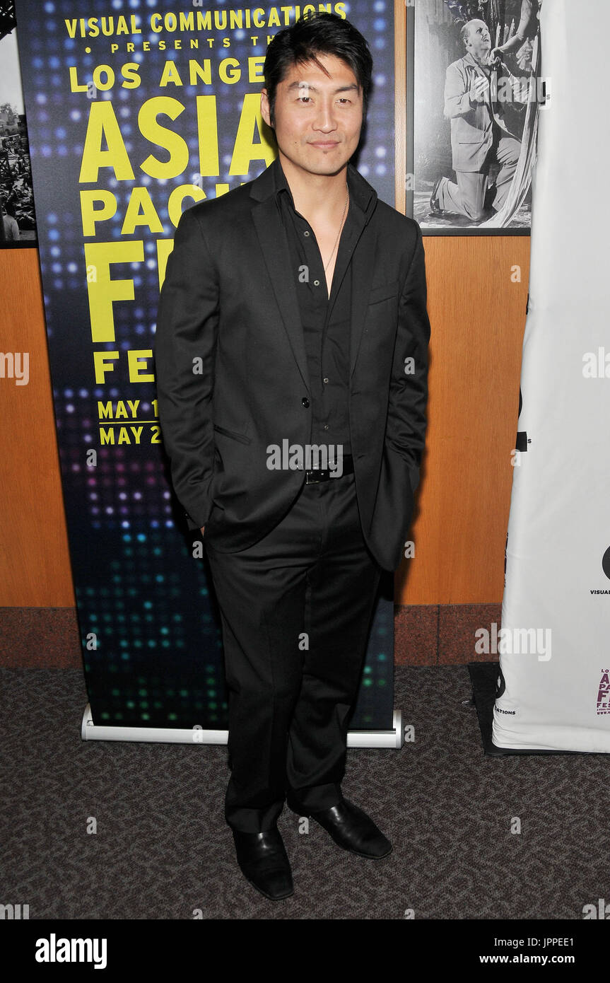 Brian Tee at the 2012 Los Angeles Asian Pacific Film Festival Opening ...