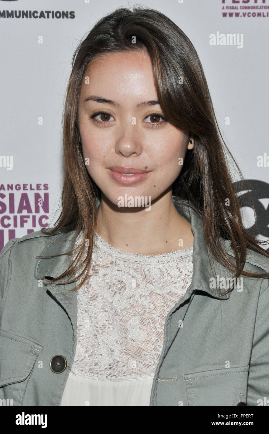 Actress Katherine Emily Mills at the 2012 Los Angeles Asian Pacific ...