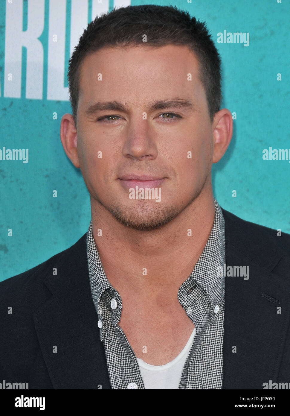 Channing Tatum at 2012 MTV Movie Awards held at the Gibson Amphitheatre ...