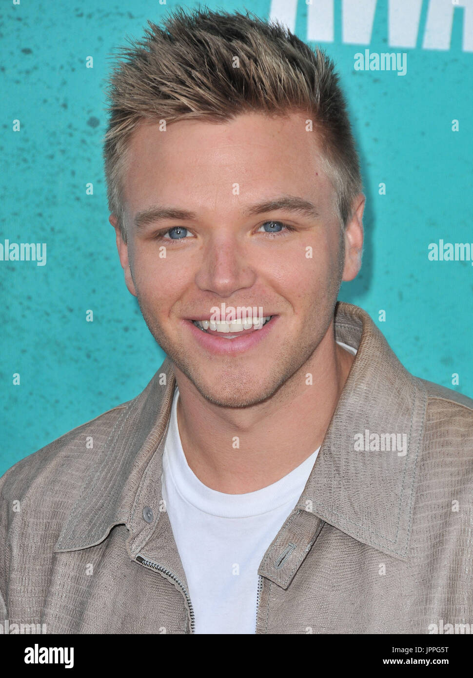 Brett Davern at 2012 MTV Movie Awards held at the Gibson Amphitheatre ...