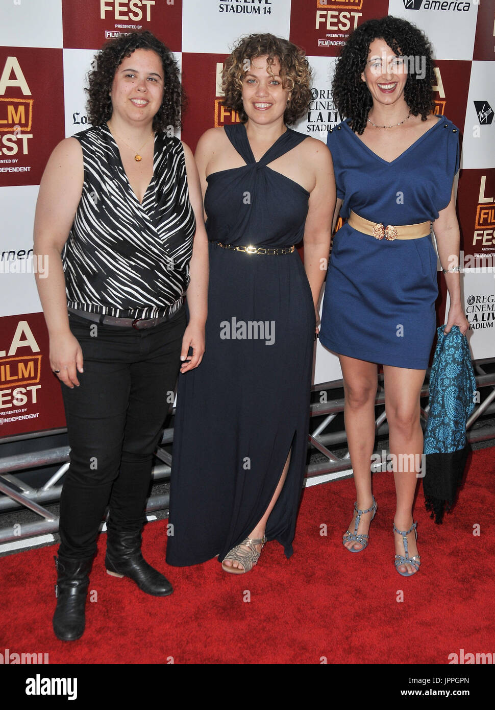 Maya Stark, Adi Lavy & Tzila Levy at the 2012 Los Angeles Film Festival ...