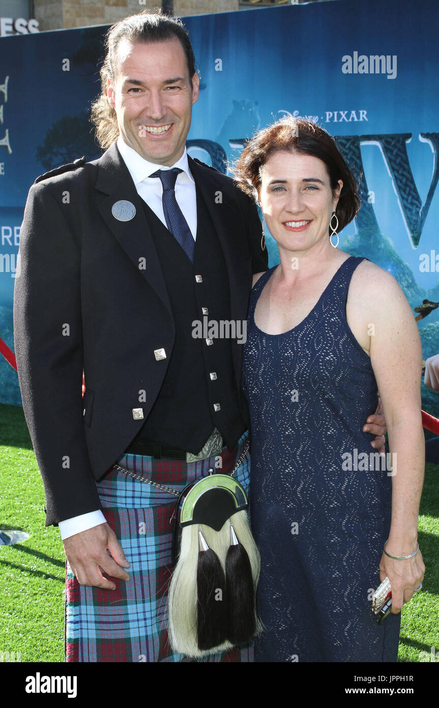 Director Mark Andrews & Wife Patricia at the 2012 Los Angeles Film ...