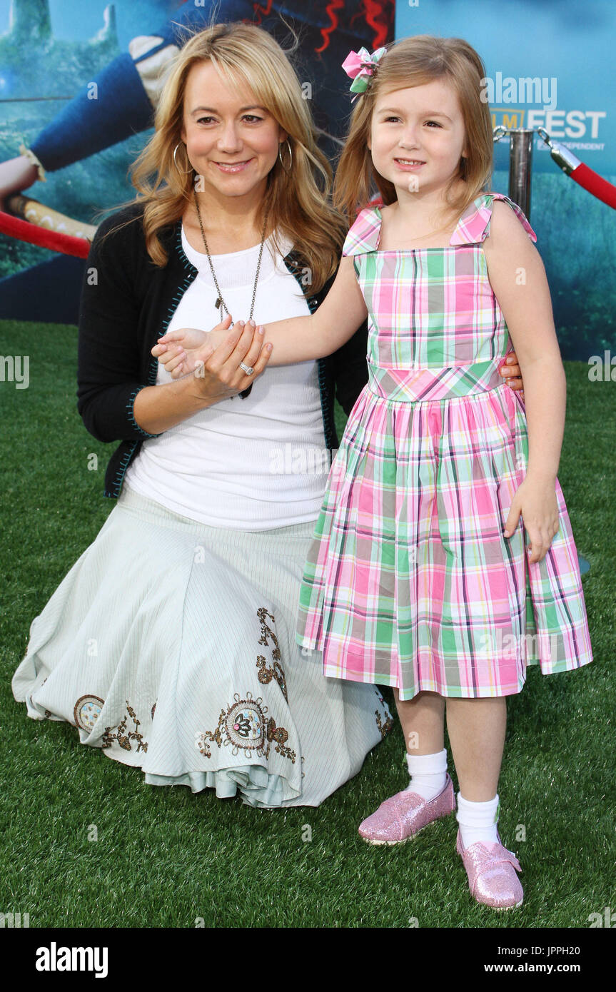 Megyn Price & Daughter at the 2012 Los Angeles Film Festival World ...