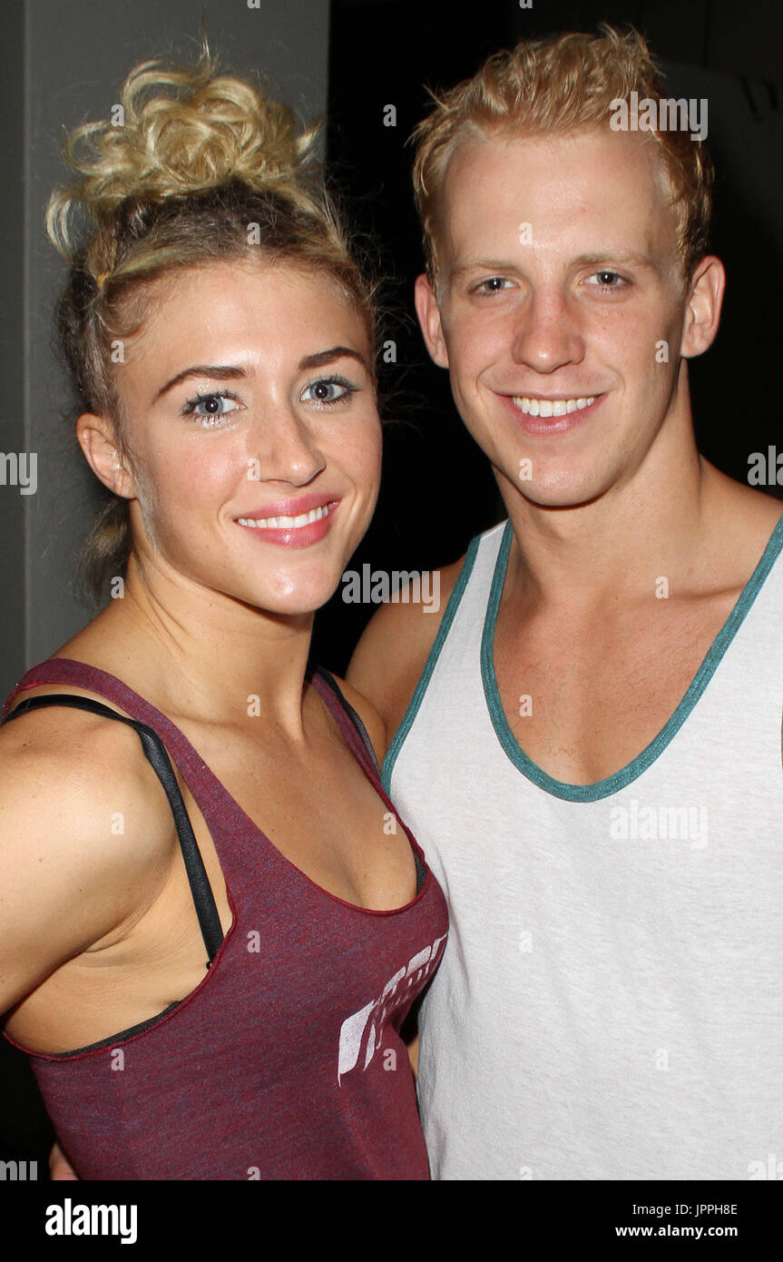 Alexa Anderson and Daniel Baker at the taping of "So You Think You Can ...