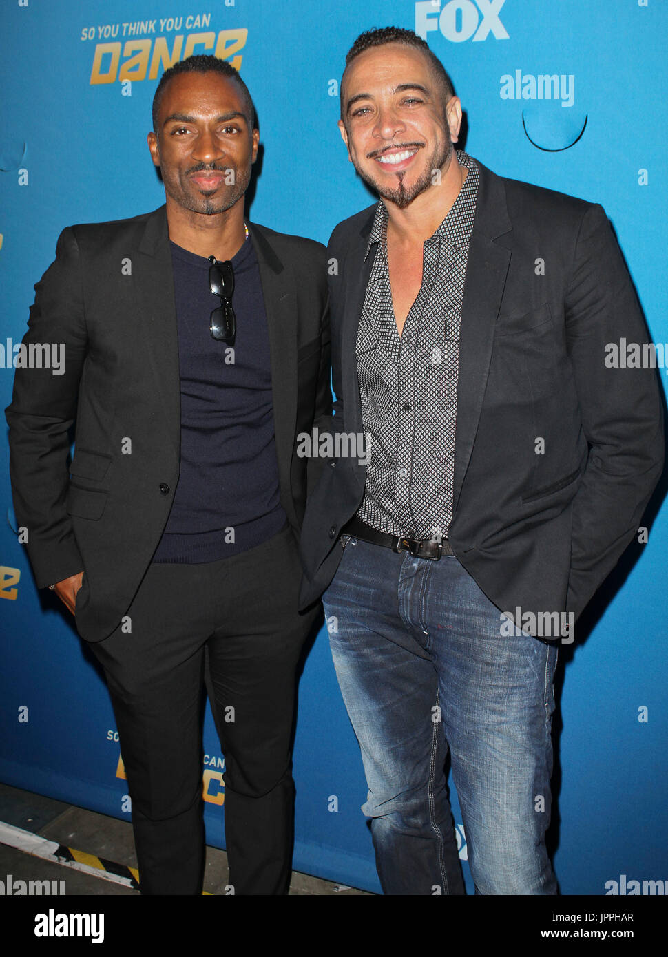 Choreographers Desmond Richardson & Dwight Rhoden at the taping of "So ...