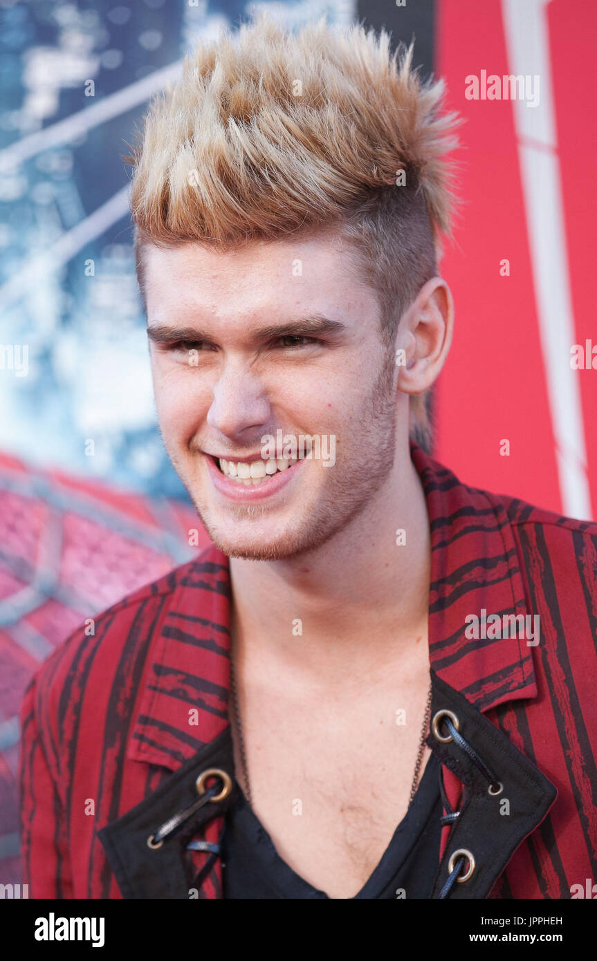 Colton Dixon at the "The Amazing Spider-Man" Los Angeles Premiere held ...