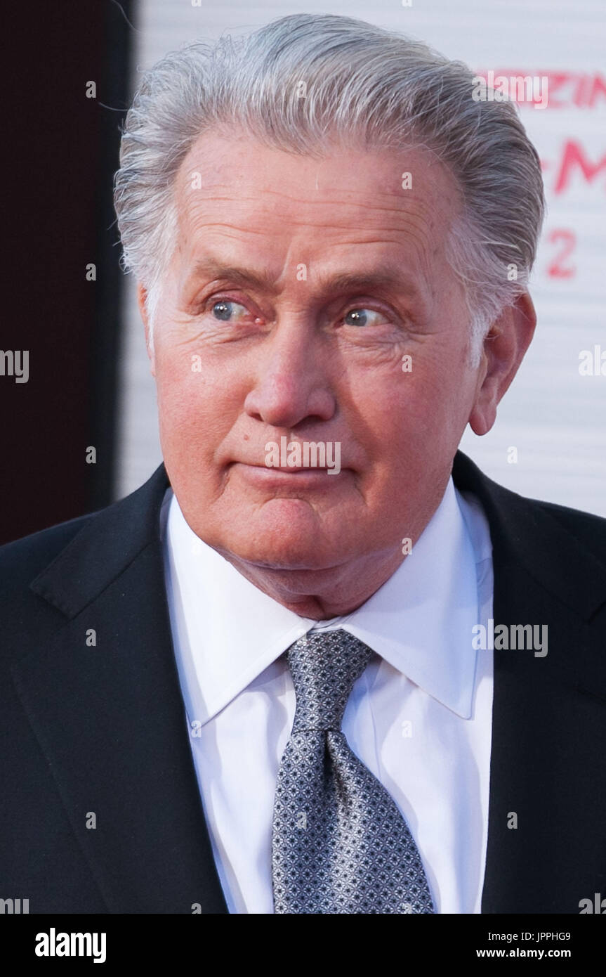 Martin Sheen at the "The Amazing Spider-Man" Los Angeles Premiere held ...