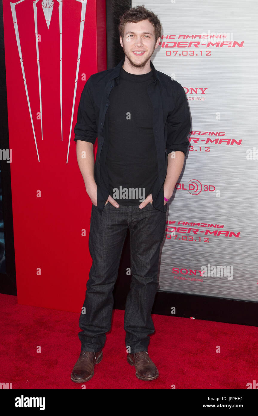 Phillip Phillips at the "The Amazing Spider-Man" Los Angeles Premiere ...