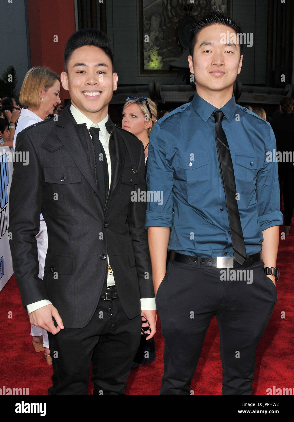 Dancers Justin Jet Li Valles & Mike Song at the "Step Up Revolution ...