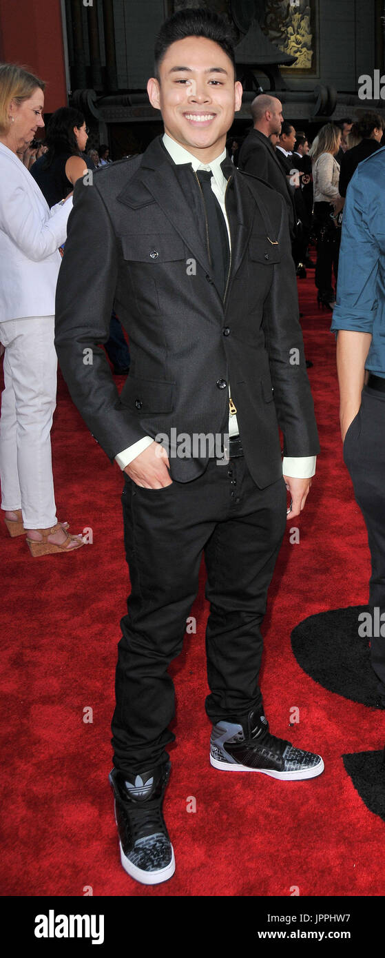 Dancer Justin Jet Li Valles at the "Step Up Revolution" Los Angeles ...