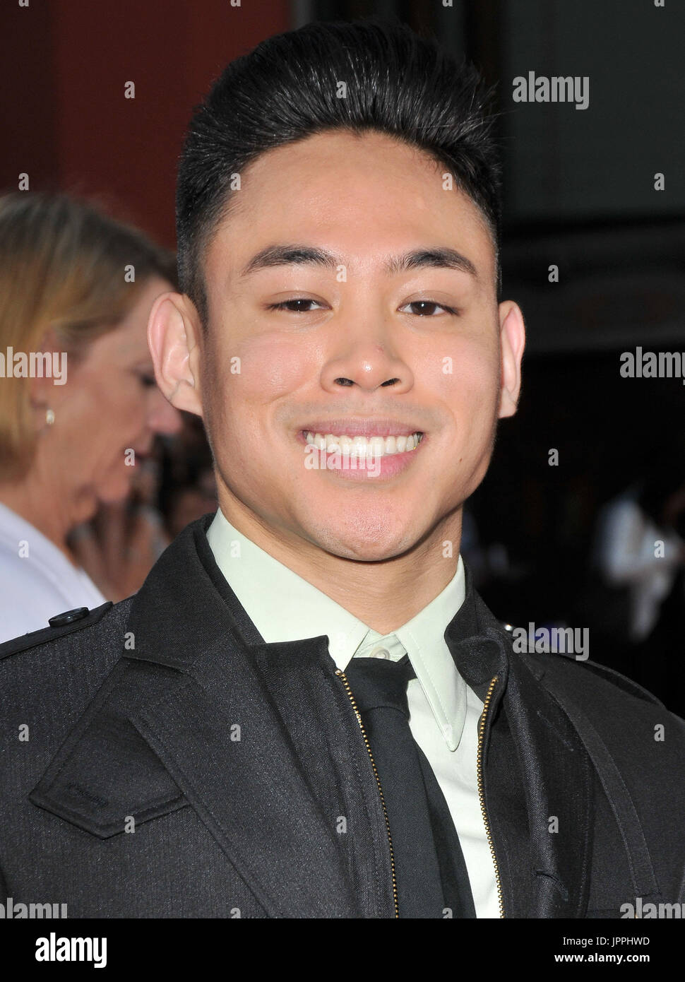 Dancer Justin Jet Li Valles at the "Step Up Revolution" Los Angeles ...