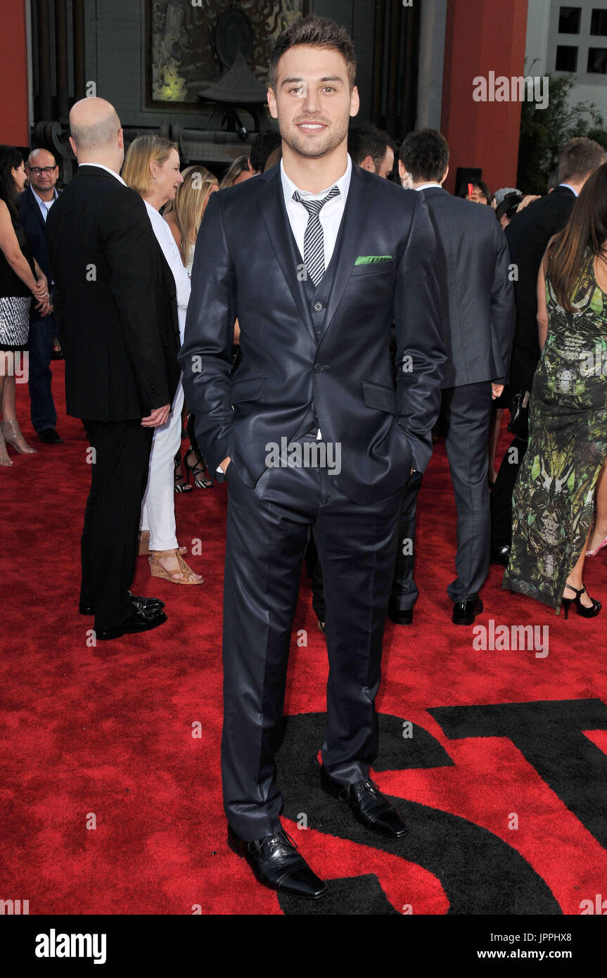 Ryan Guzman at the "Step Up Revolution" Los Angeles Premiere held at ...