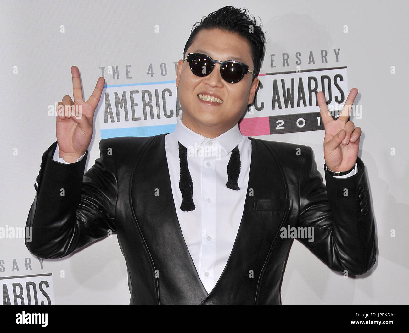 PSY at The 40th Anniversary American Music Awards held at Nokia Theatre ...