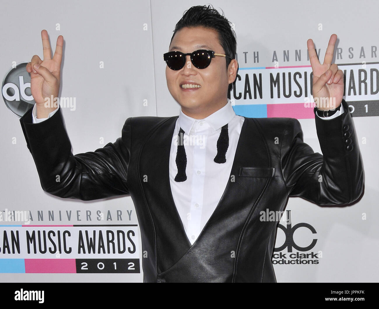 PSY at The 40th Anniversary American Music Awards held at Nokia Theatre ...