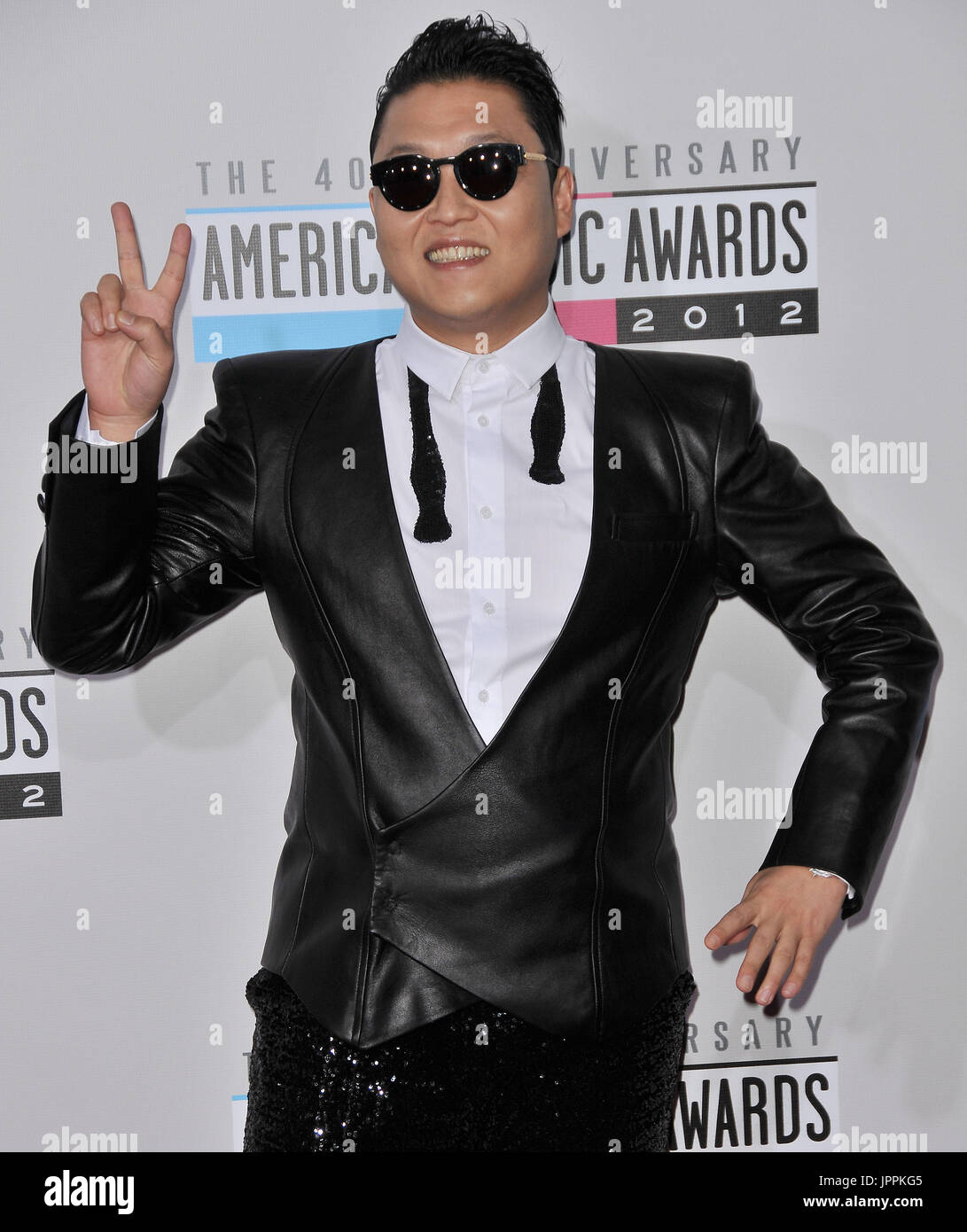 PSY at The 40th Anniversary American Music Awards held at Nokia Theatre ...