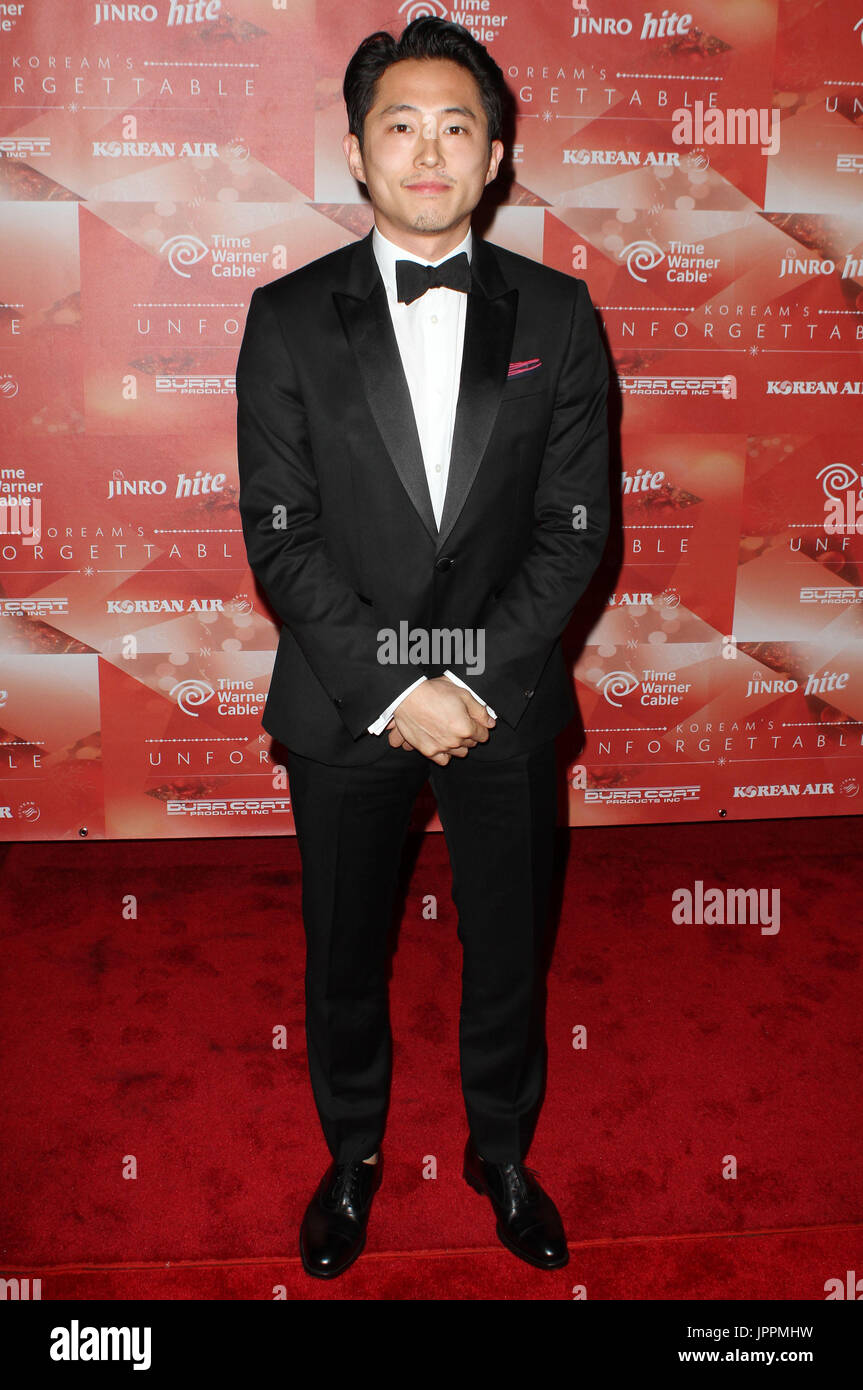 Steven Yuen at the KoreAm 2012 Unforgettable A Night of Entertainment ...