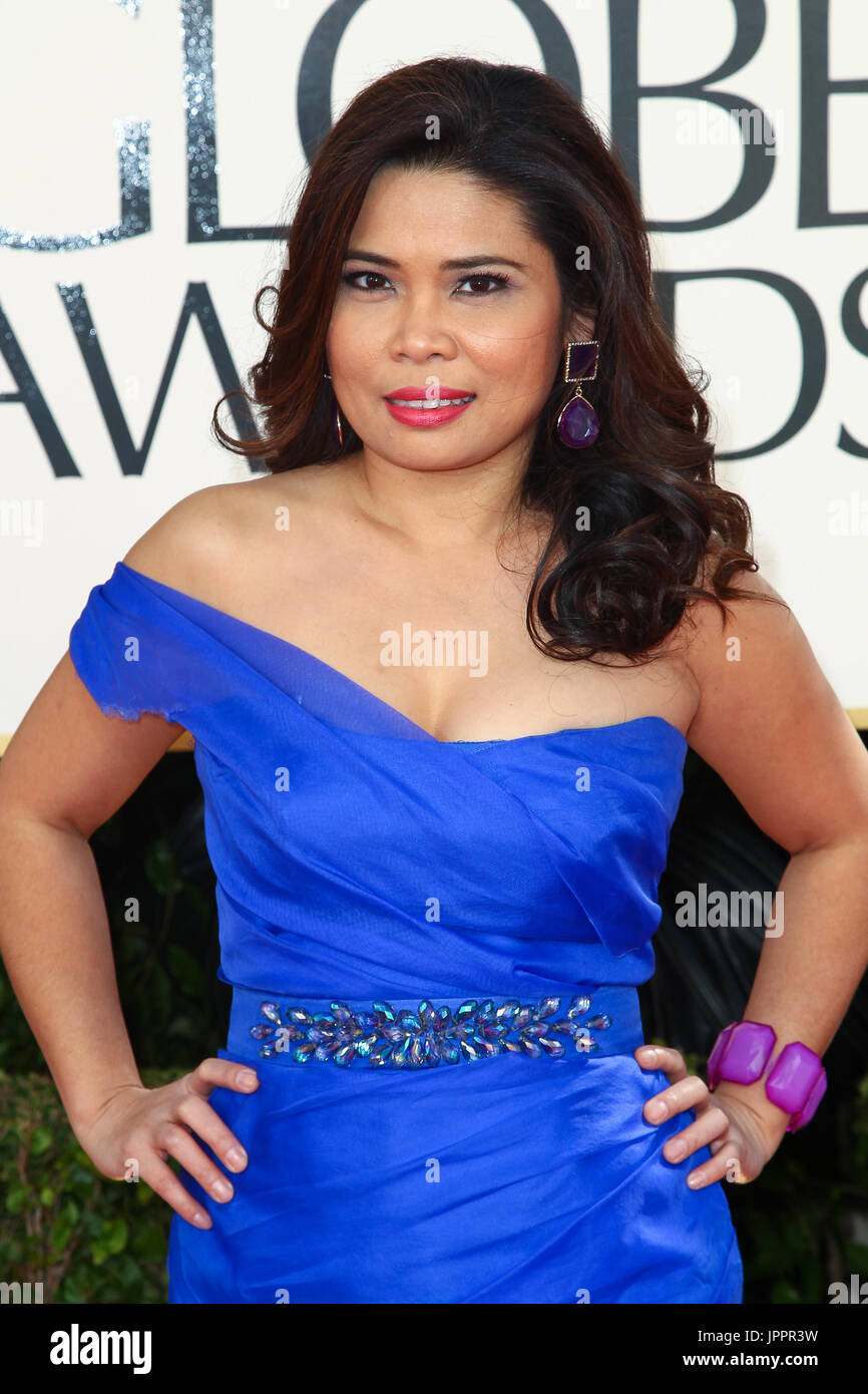 Yong Chavez arrives to the 70th Annual Golden Globe Awards held at the ...