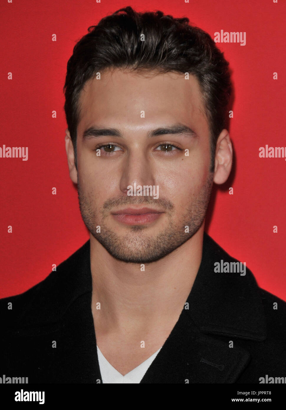 Ryan Guzman at the "Warm Bodies" Los Angeles Premiere held at the ...