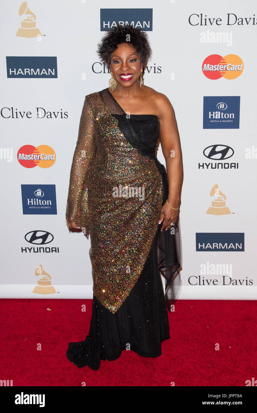 Gladys Knight arrives at Clive Davis & The Recording Academy's 2013 Pre ...