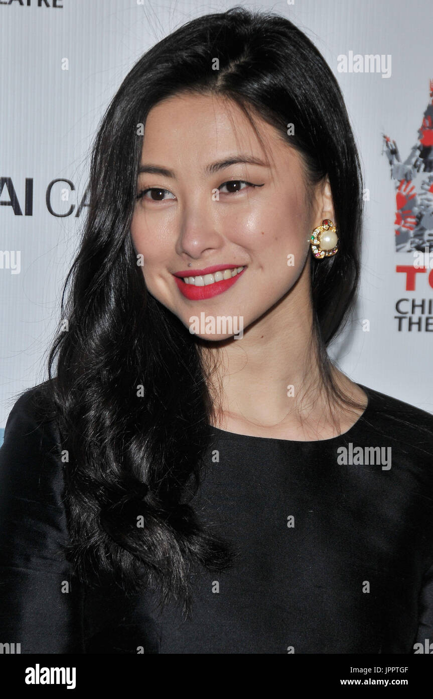 Zhu Zhu at the "Shanghai Calling" Los Angeles Premiere held at the TCL ...