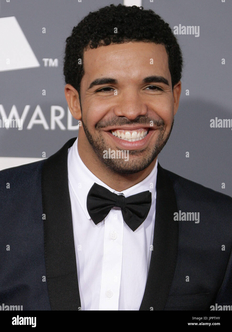 Drake at the 55th Annual Grammy Awards held at the Staples Center in ...