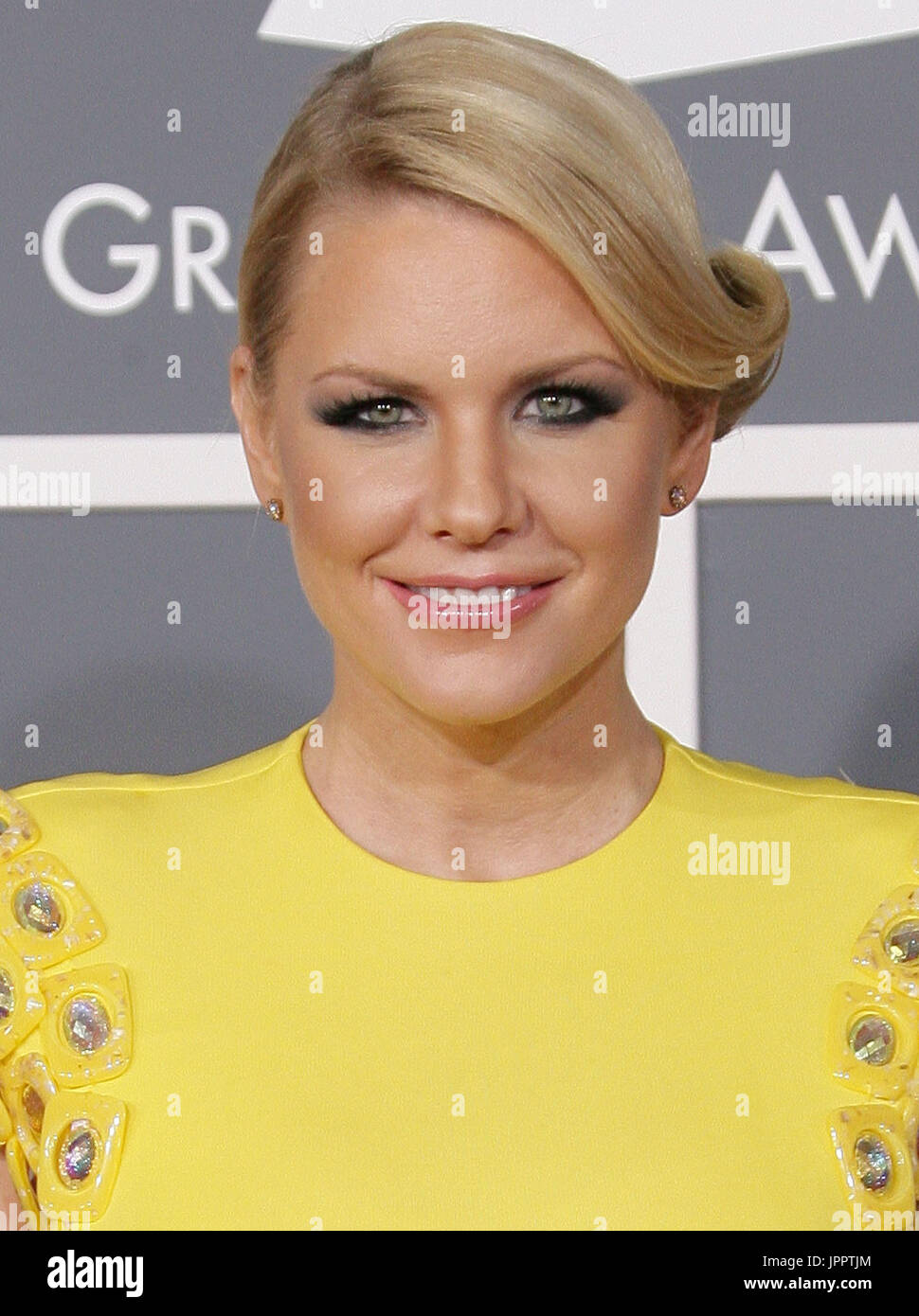 Carrie Keagan at the 55th Annual Grammy Awards held at the Staples ...