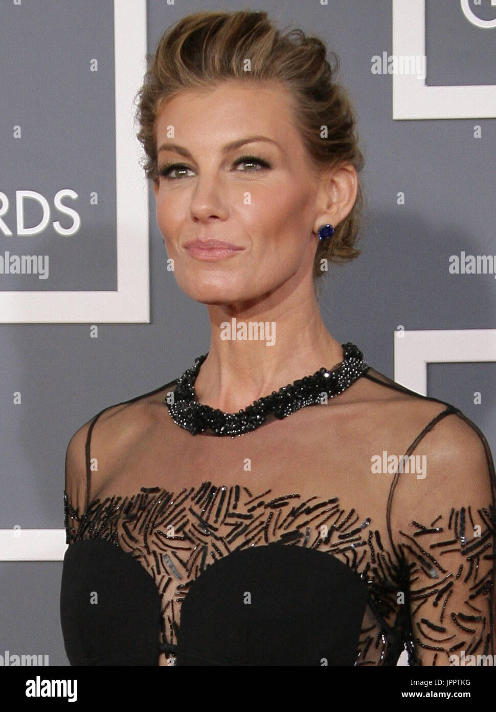 Faith Hill at the 55th Annual Grammy Awards held at the Staples Center ...