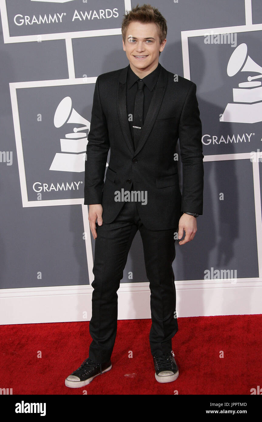 Hunter Hayes at the 55th Annual Grammy Awards held at the Staples ...