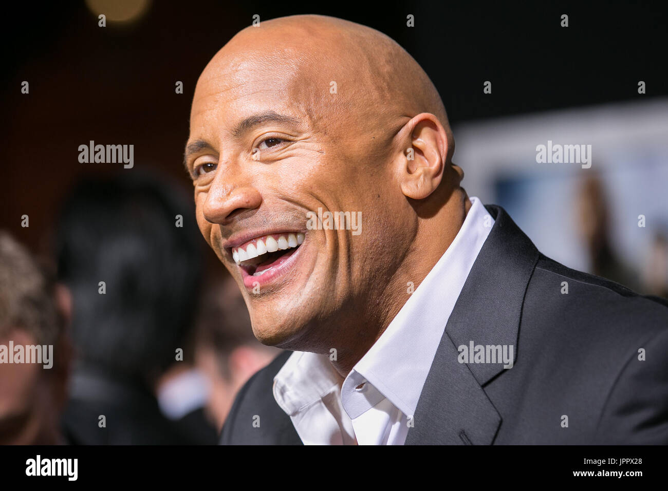 Dwayne "The Rock" Johnson attend the premiere of Paramount Pictures' 'G ...