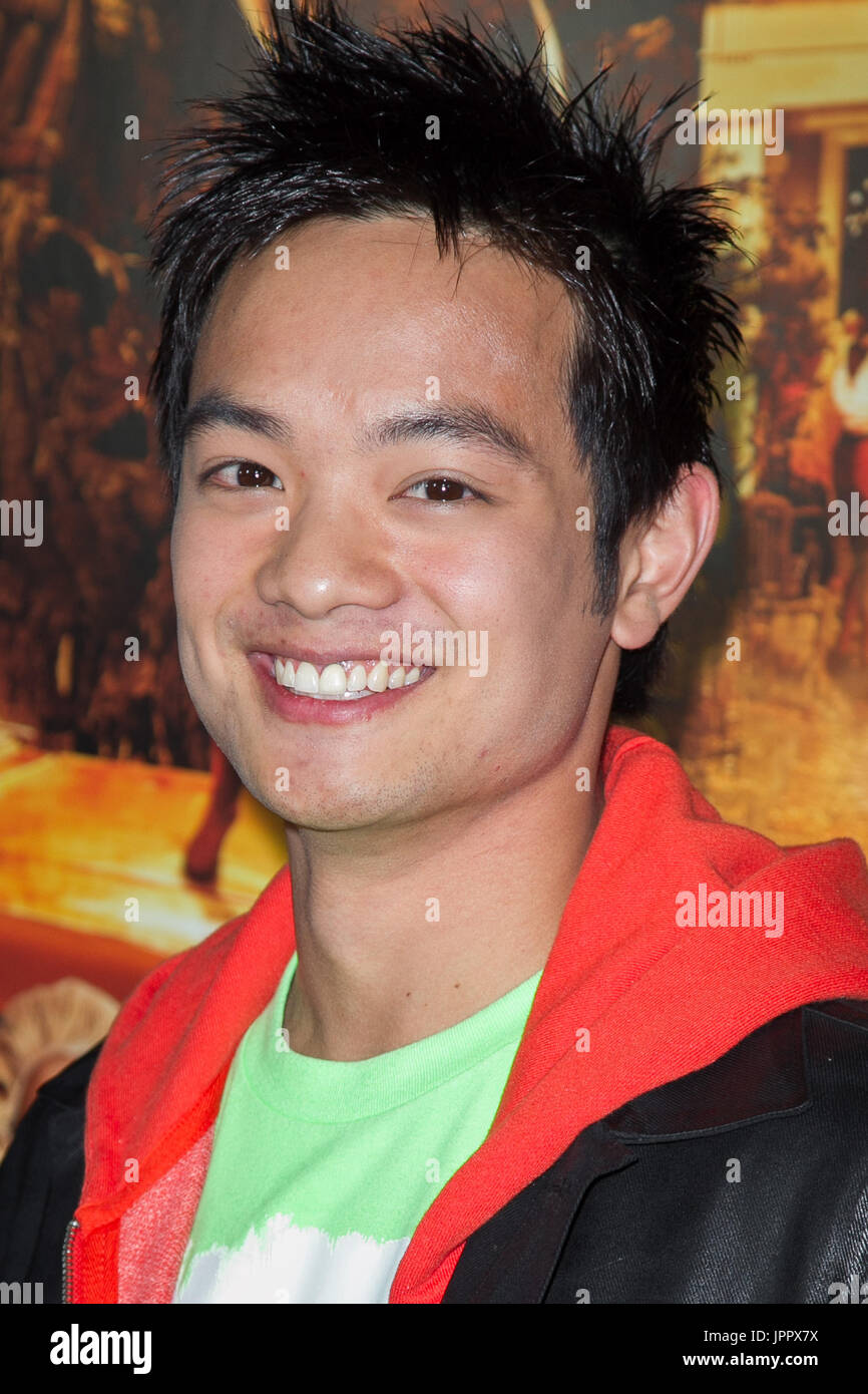 Osric Chau arrives at the Premiere of Paramount Pictures' 'Fun Size' at ...