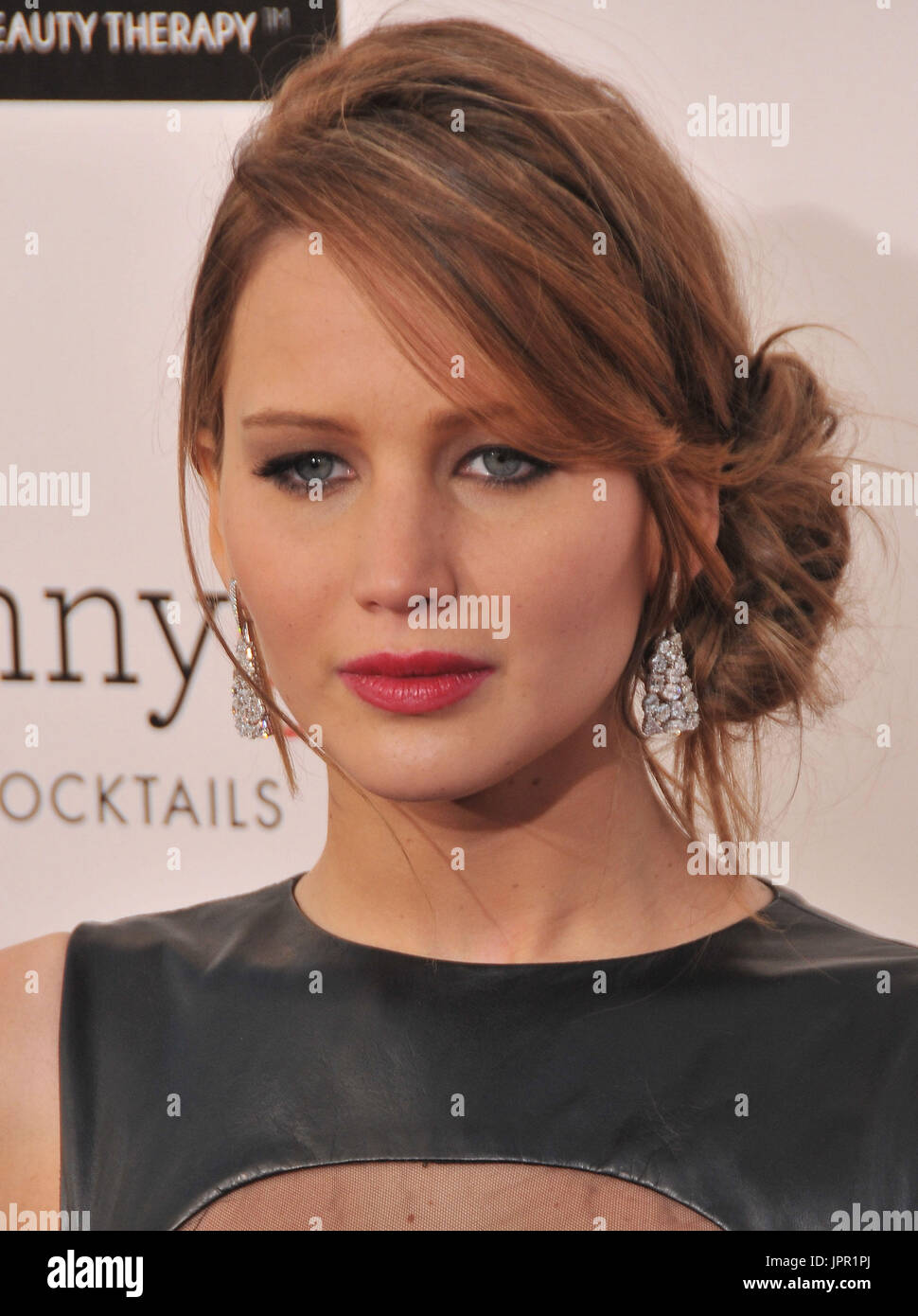 Jennifer Lawrence at the 18th Annual Critics' Choice Movie Awards held ...