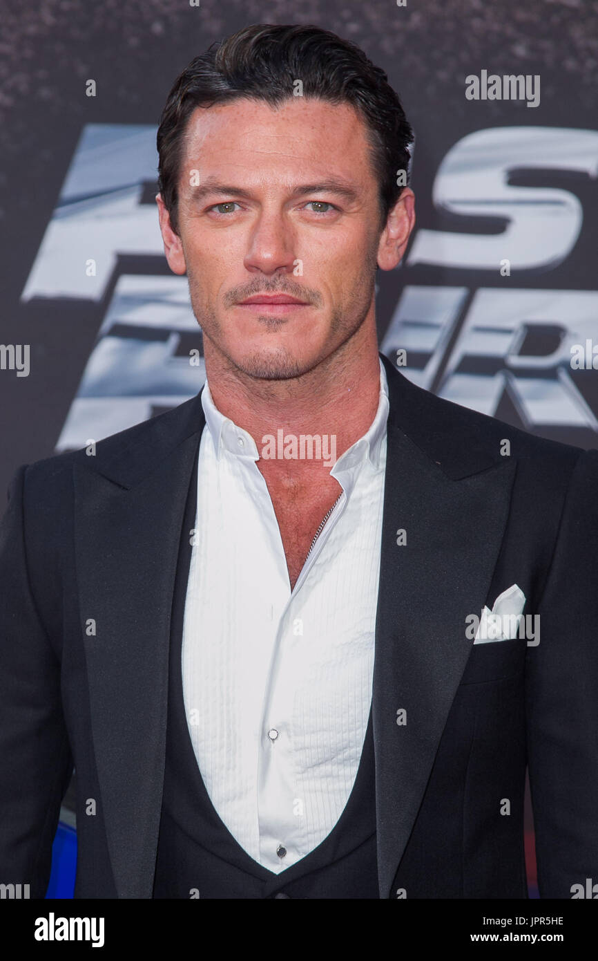 Luke Evans arrives at the premiere of Universal Pictures' 'Fast ...