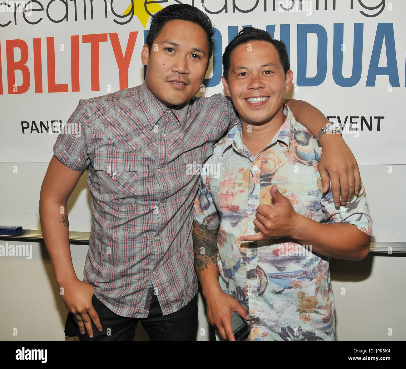 Dante Basco & Ernie Reyes Jr at the 2nd Annual Filipinos in ...