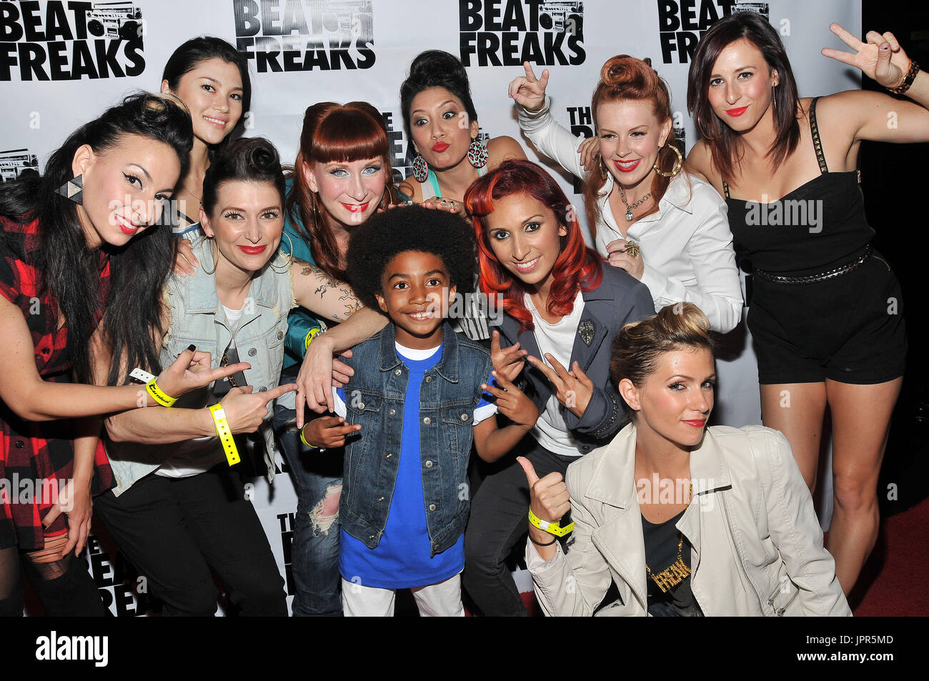 The Beat Freaks & Miles BabyBoogaloo Brown at The Beat Freaks 10 Year Anniversary at ...