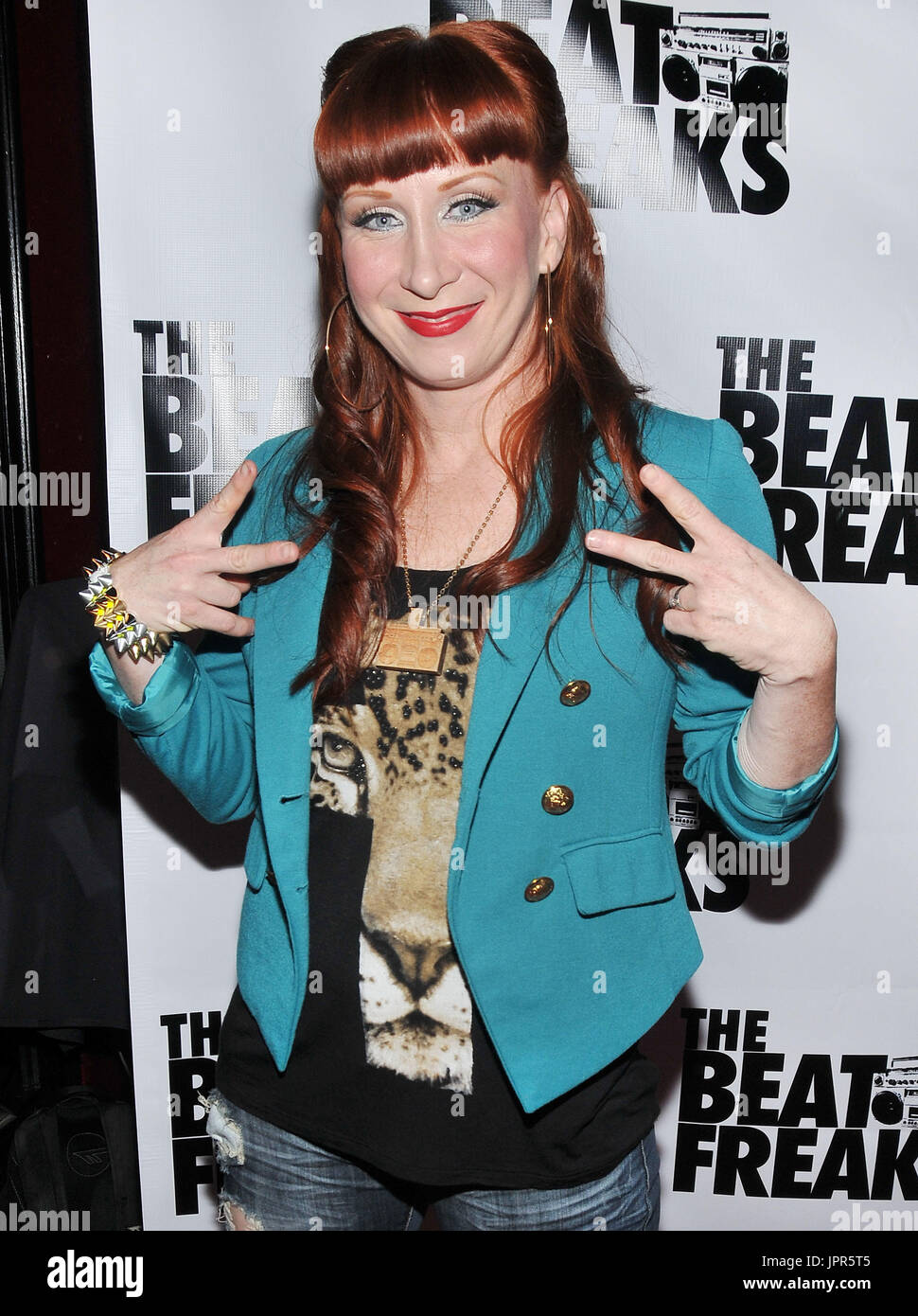 Keeley Kaukimoce of the Beat Freaks at The Beat Freaks 10 Year ...