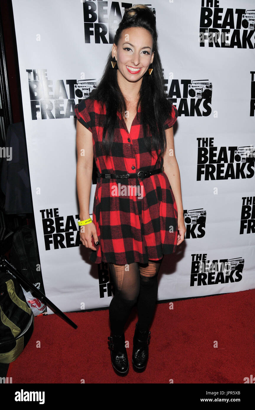 Lindsey Blaufarb of the Beat Freaks at The Beat Freaks 10 Year ...