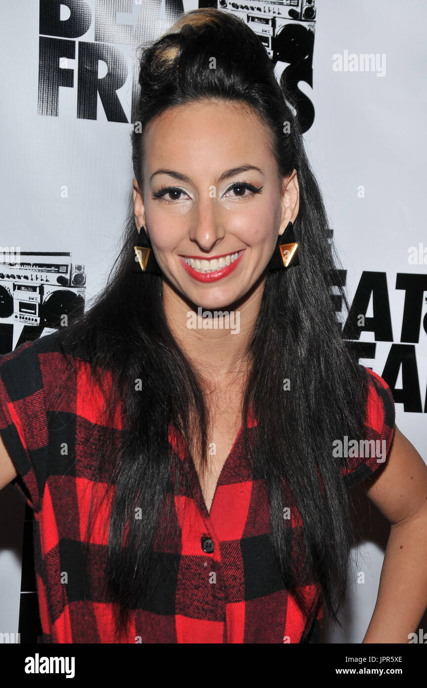 Lindsey Blaufarb of the Beat Freaks at The Beat Freaks 10 Year ...