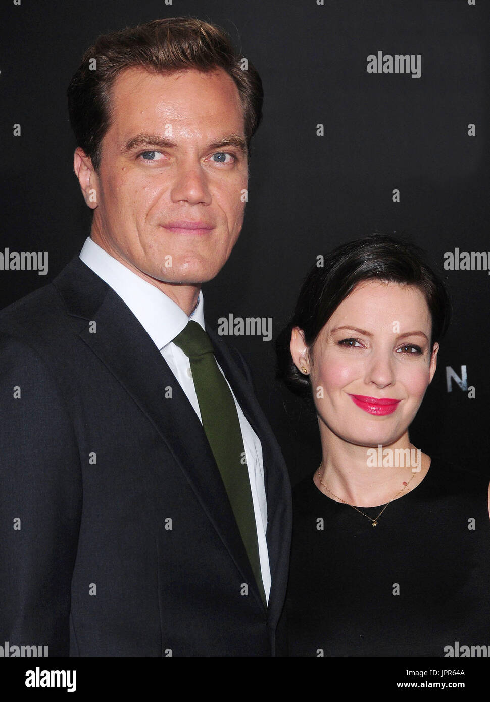 Michael Shannon & Kate Arrington at the "Man Of Steel" New York ...