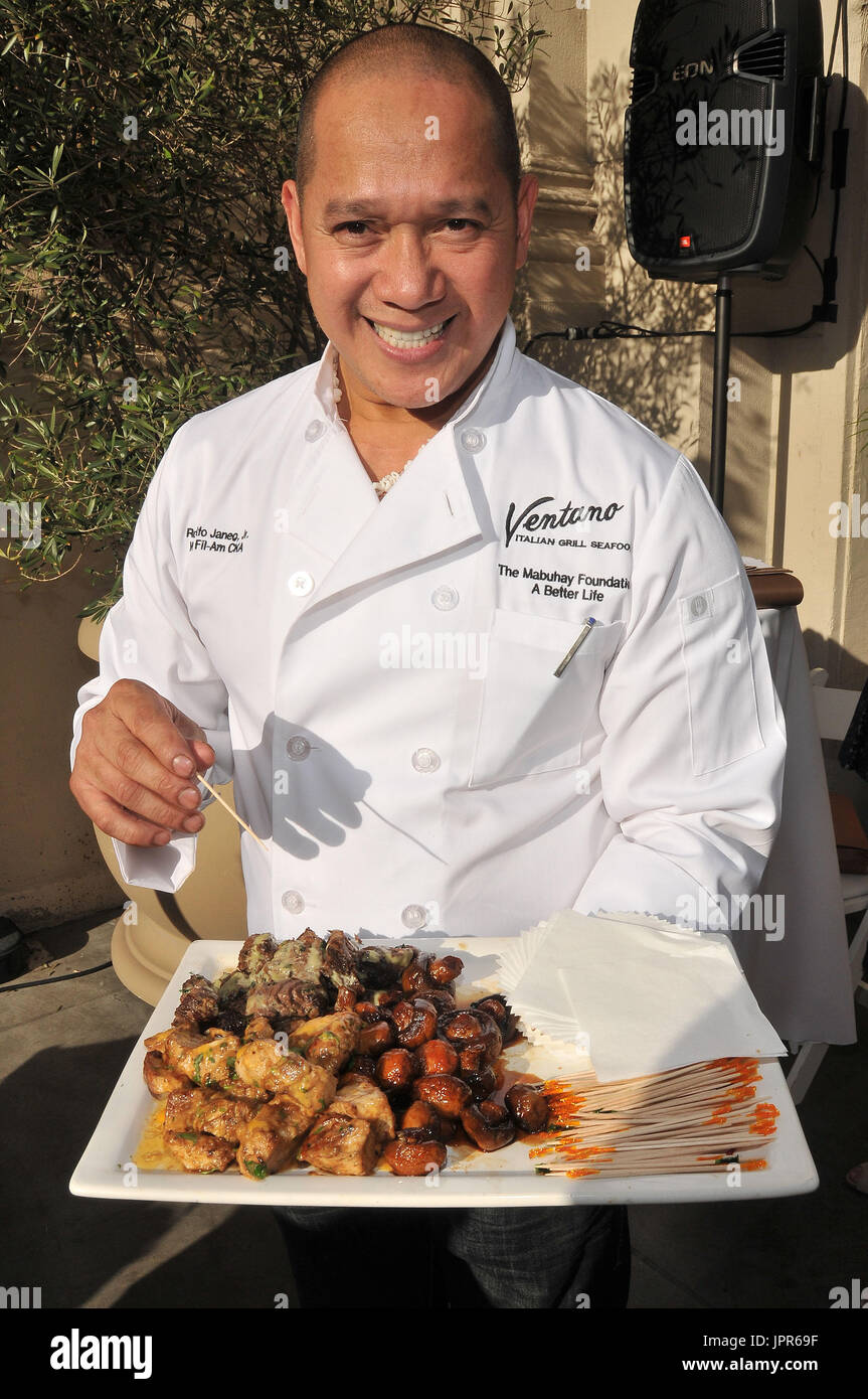 Chef Rudy Janeo Jr at ABS-CBN's LIFESTYLE NETWORK Los Angeles Launch ...