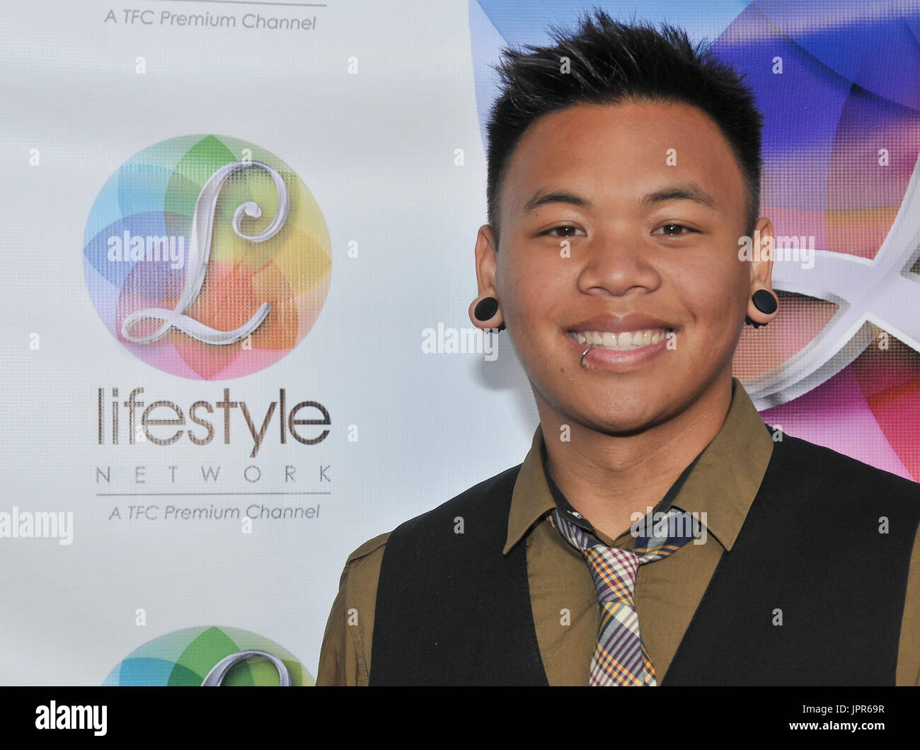 Music Artist AJ Rafael at ABS-CBN's LIFESTYLE NETWORK Los Angeles ...