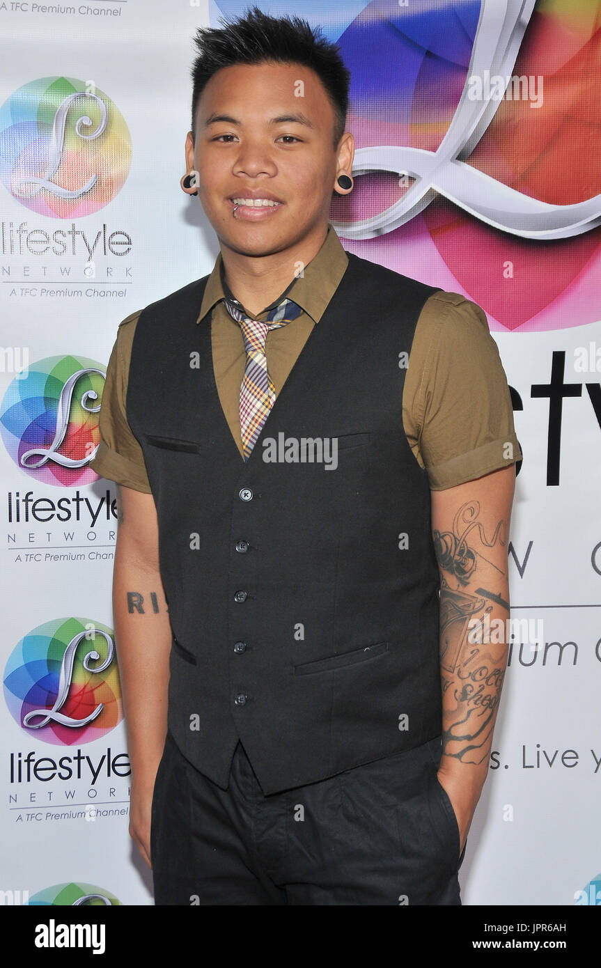 Music Artist AJ Rafael at ABS-CBN's LIFESTYLE NETWORK Los Angeles ...
