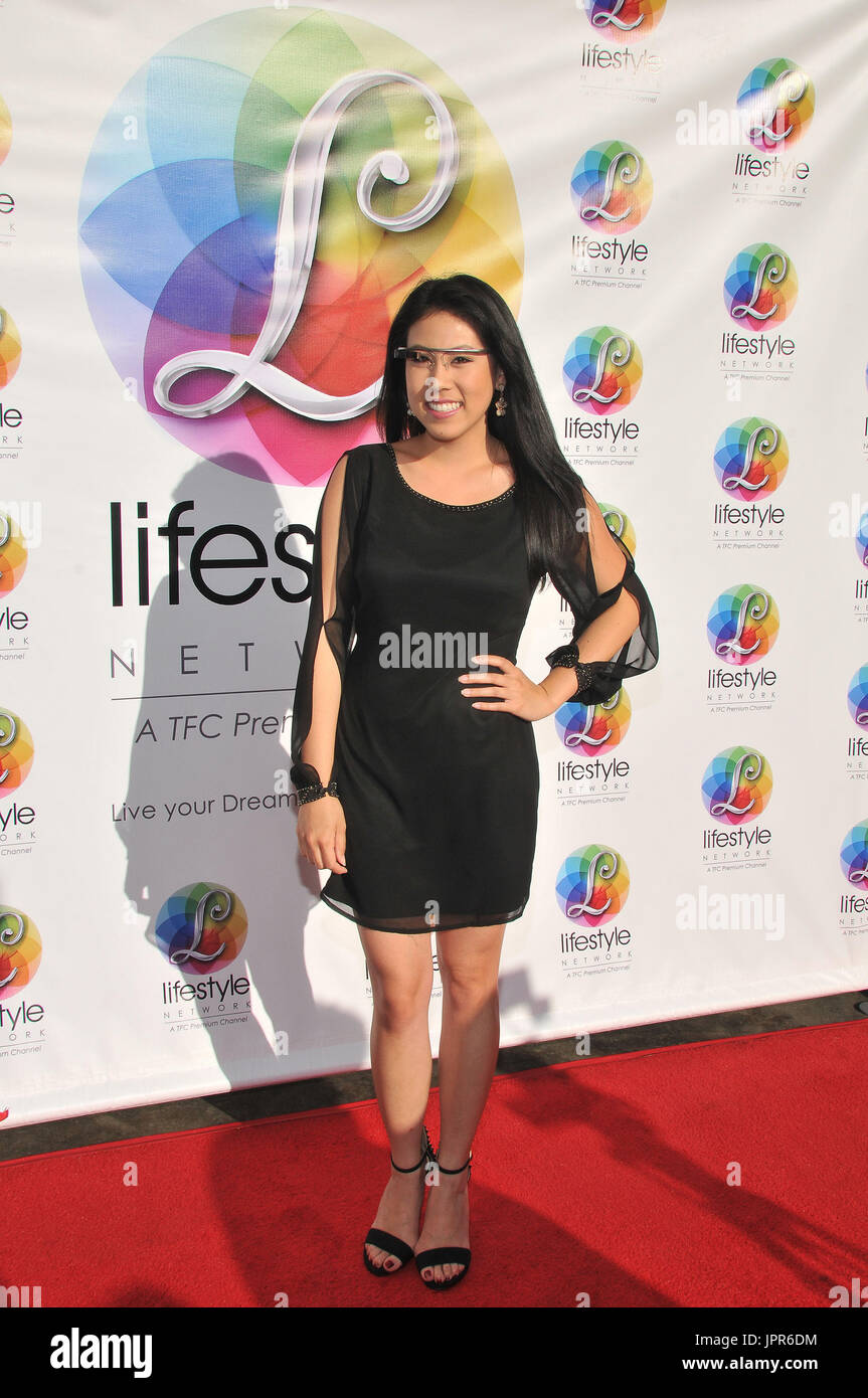 Multimedia Host/Actress Nicki Sun at ABS-CBN's LIFESTYLE NETWORK Los ...