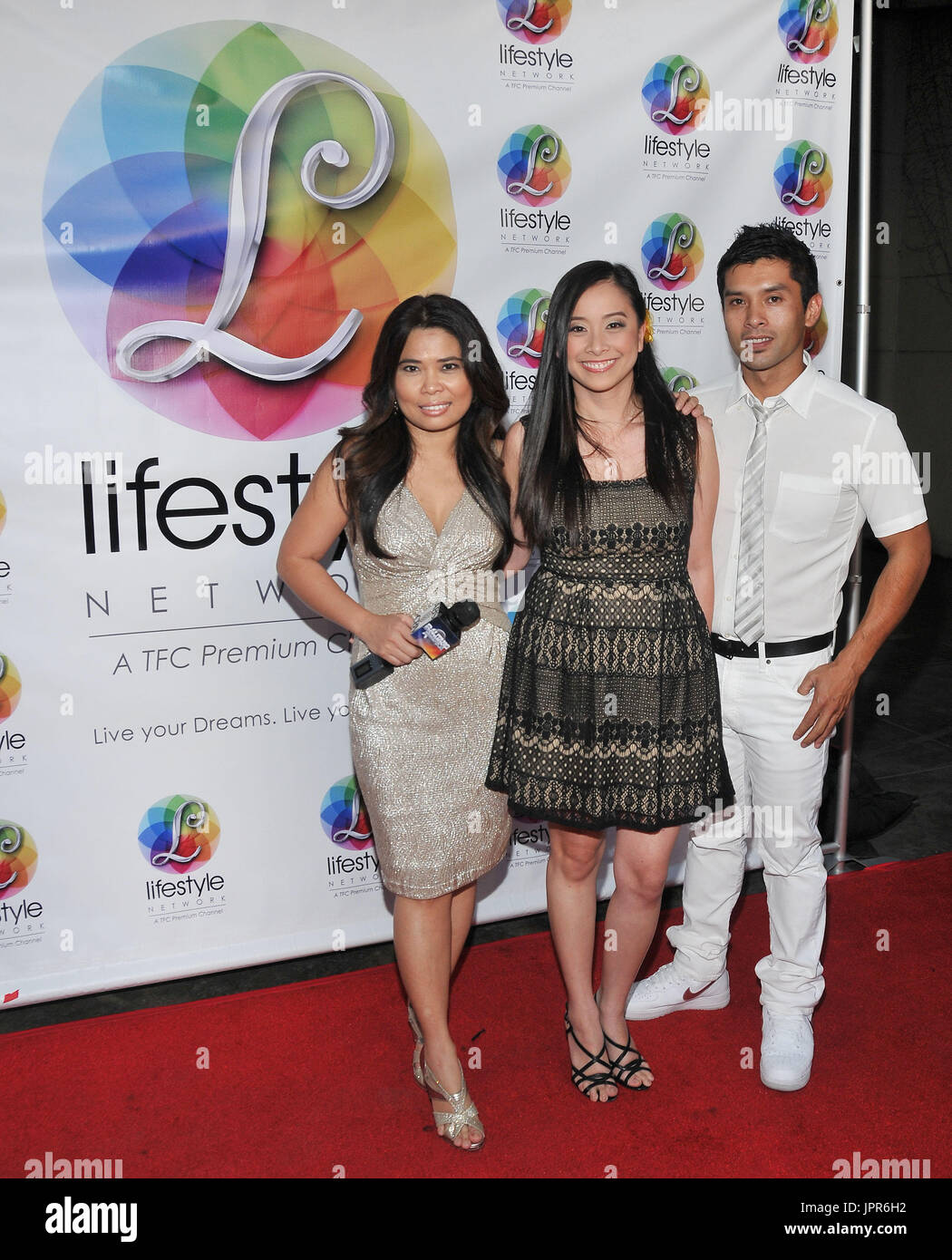 TFC's Balitang Showbiz's Yong Chavez, Adobo Nation's Anna Diaz & Balitang America's Steve ...