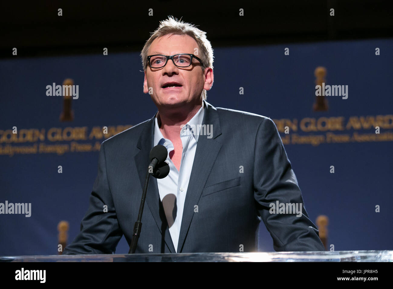 Theo Kingma attend the 71st Golden Globe Awards Nominations ...