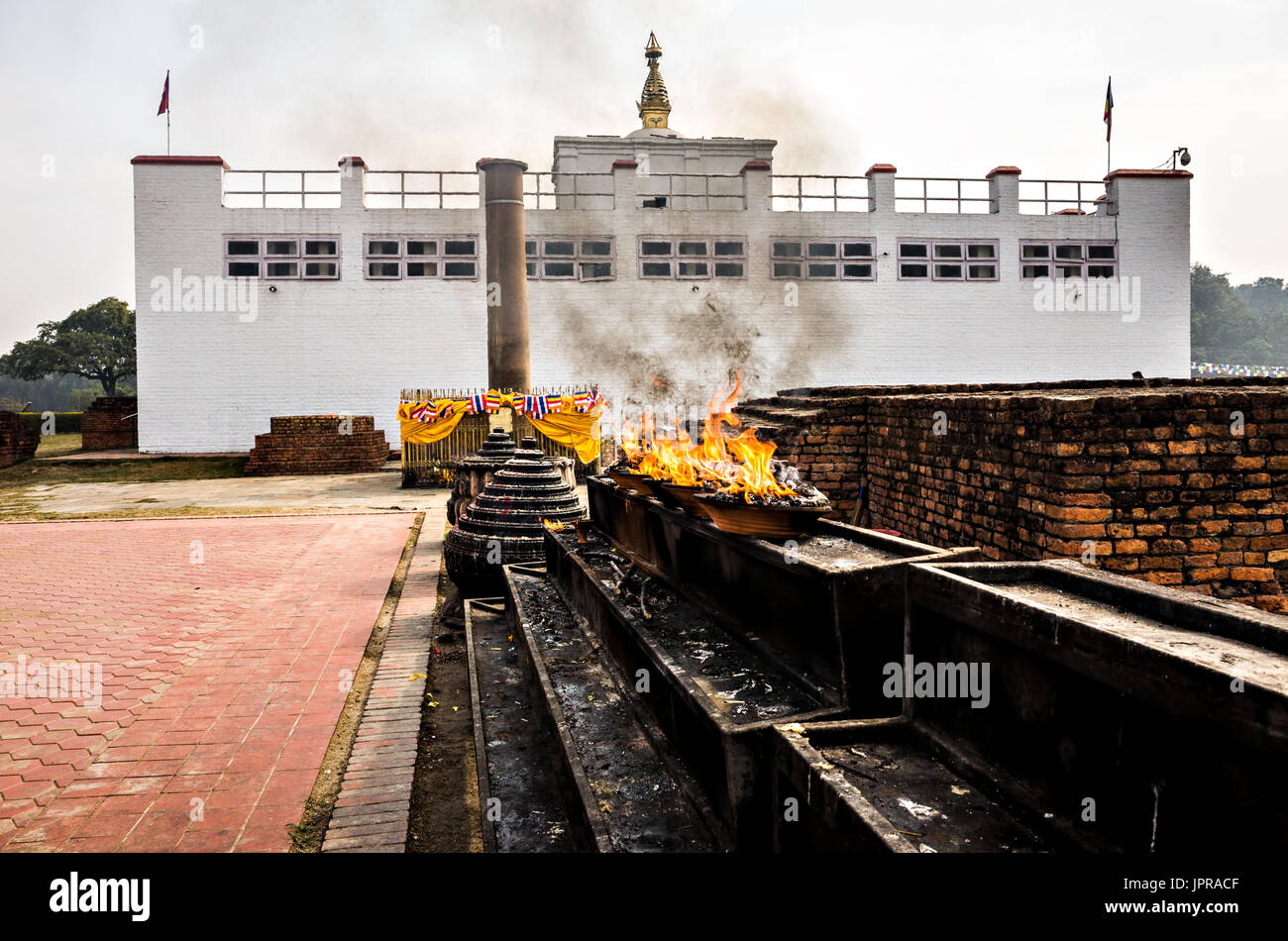 Maya devi temple hi-res stock photography and images - Alamy