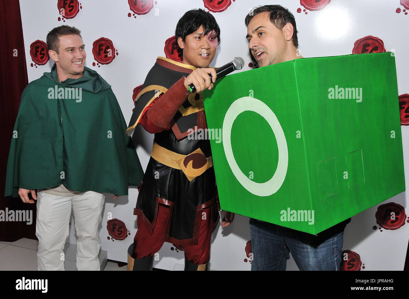 Bryce Papenbrook, Dante Basco & Giancarlo Volpe at Fandom Society's THE ...