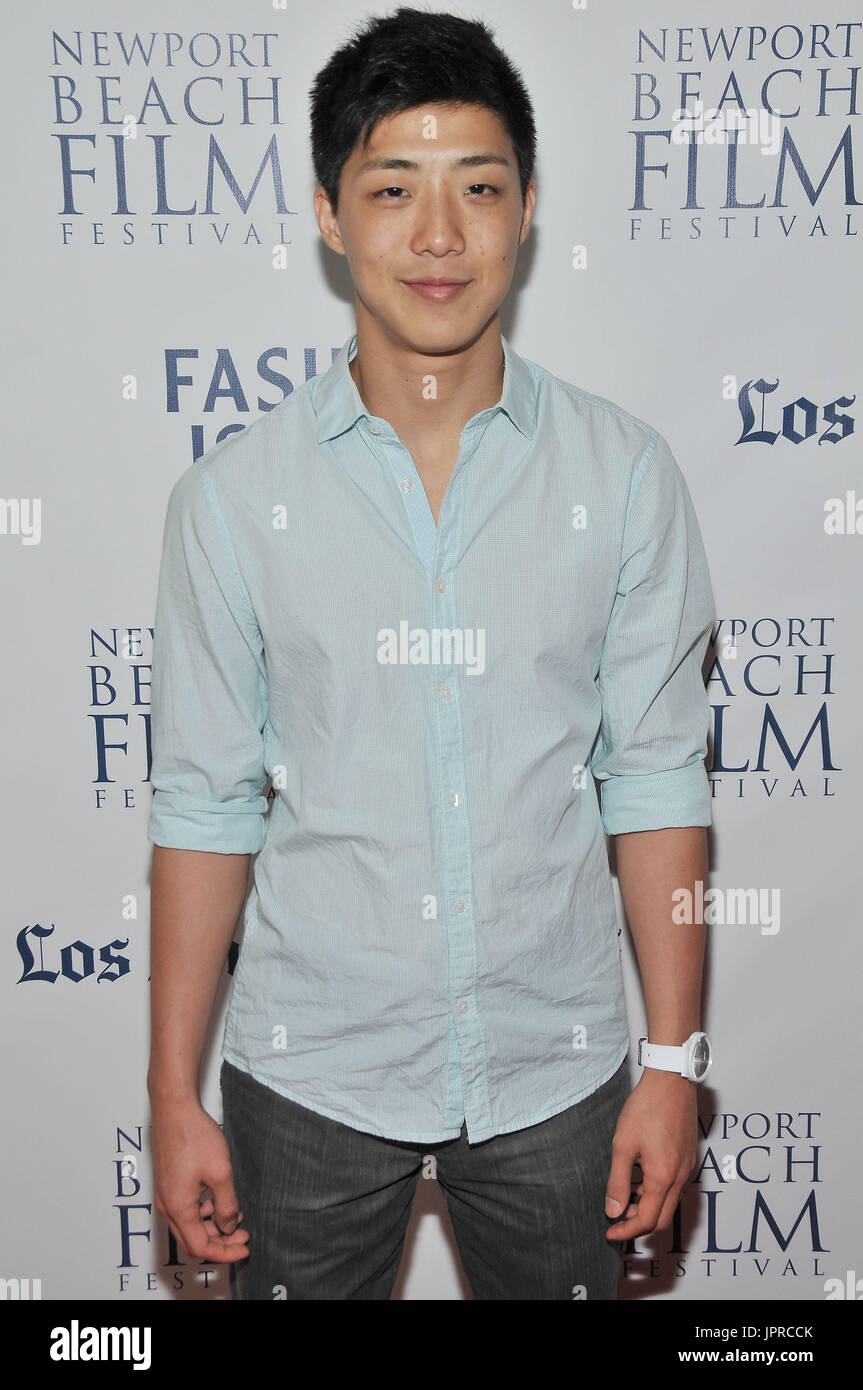 Justin Lee at the 2013 Newport Beach Film Festival - "ALAGWA" Premiere ...