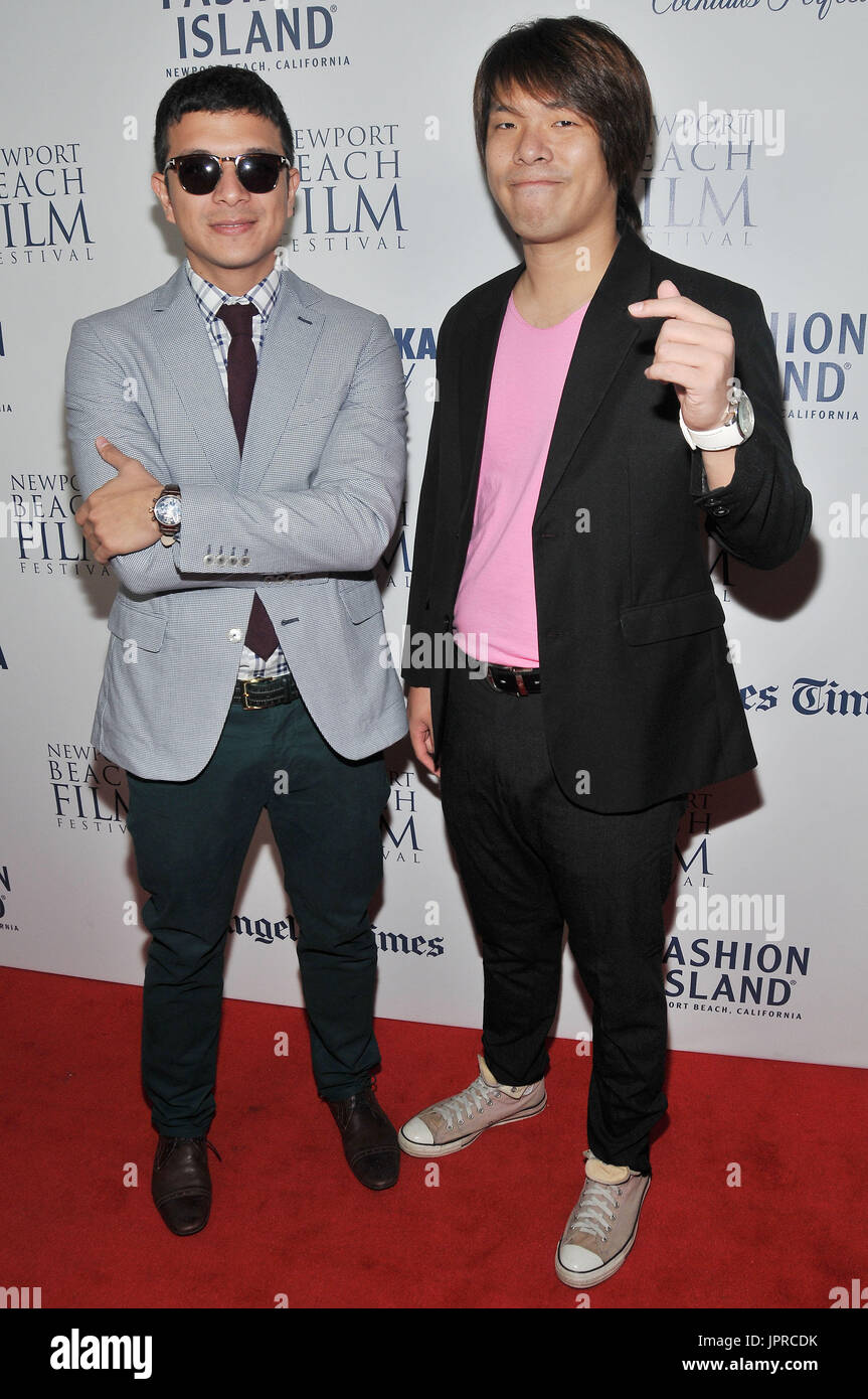 Actor Jericho Rosales & Director Ian Lorenos at the 2013 Newport Beach ...