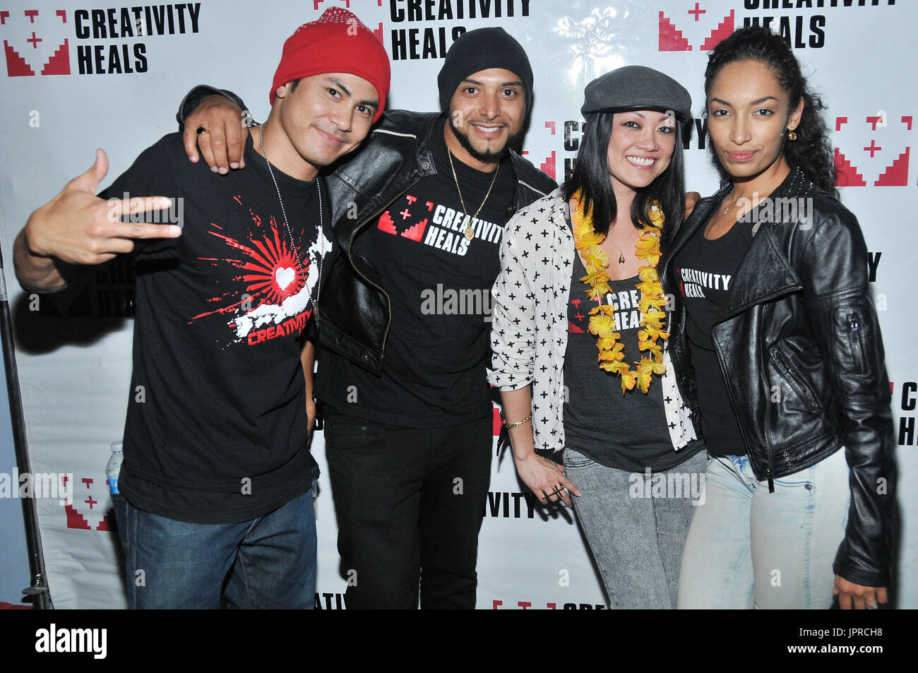 Ingel Catindig, Jason Young, Jenny Kita & Valeree Pohl at the ...