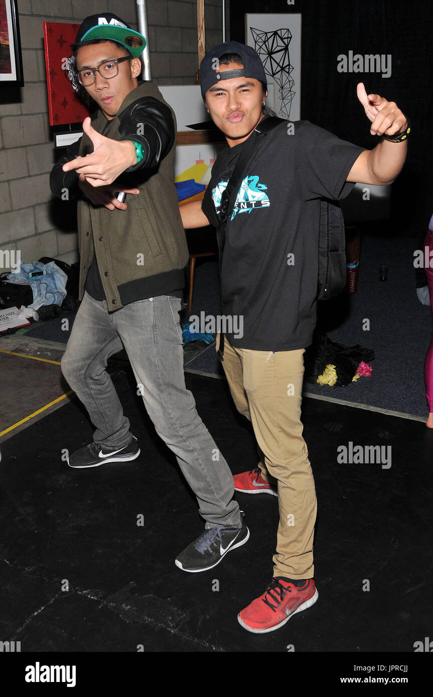 Matt Gutierrez & Jerel Mascarinas at the Creativity Heals Launch Event ...